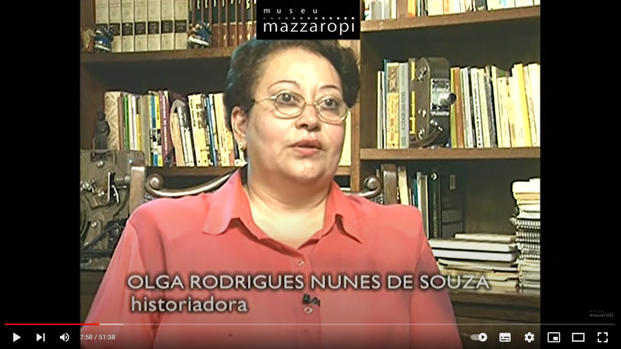 Faleceu a pesquisadora Olga Rodrigues Nunes de Souza - Museu Mazzaropi